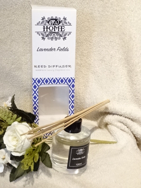 'Lavender Fields' Reed Diffuser 120ml — Greedy Beady Beads